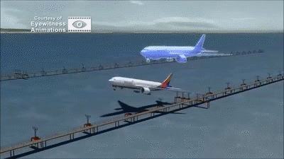 Asiana Airlines Flight 214 Crash Scene Animation Video on Make a GIF