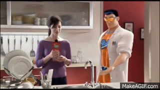Mr Muscle 2010 Ad on Make a GIF