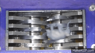 FilaMaker shredding some toys. on Make a GIF