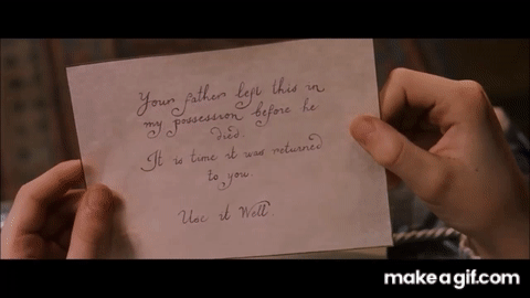 Invisibility Cloak - Harry Potter and the Philosopher's Stone on Make a GIF