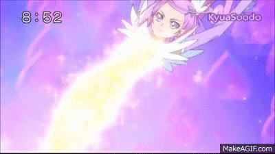 Cure Sword Transformation on Make a GIF