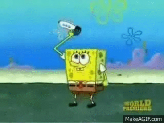 Spongebob I Heart Dancing on Make a GIF