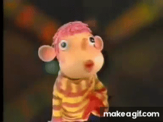 Pob Opening Intro - Spitting On The Screen on Make a GIF