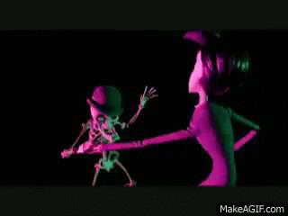 Skeleton on Make a GIF