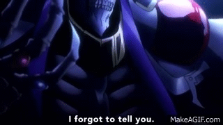 Overlord Anime Fight Scene - Momonga vs Clementine Full Fight on Make a GIF