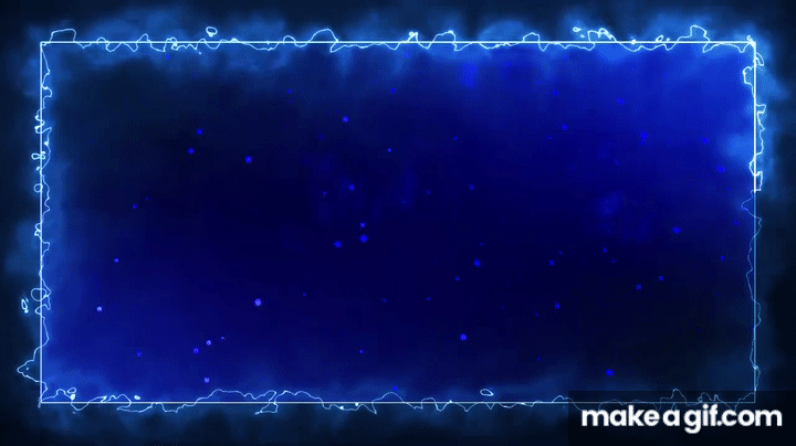 Blue Smokey Electric Animated framed Background || Neon lights || Green ...