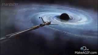 Falling into a black hole: The singularity and spagettification on Make ...