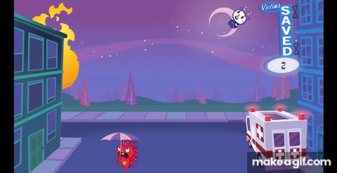 Happy Tree Friends - Fire Escape (Read Description) on Make a GIF