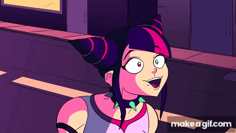 Juri Needs to Cross | Street Fighter Cartoon on Make a GIF