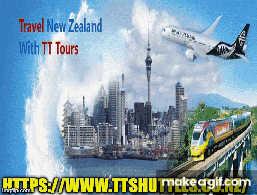 Auckland airport shuttle service on Make a GIF