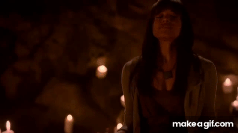 Bonnie Bennett(expression magic) on Make a GIF