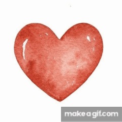 Heart on Make a GIF