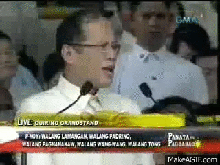 President Noynoy Aquino "Kayo ang Boss Ko" on Make a GIF