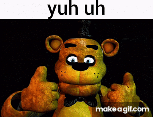 yuh uh on Make a GIF