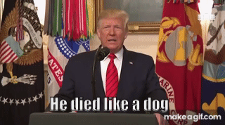 He Died Like a Dog on Make a GIF