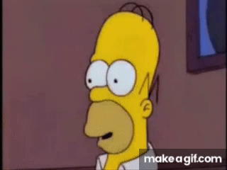 Homero Simpson "Enterado" on Make a GIF