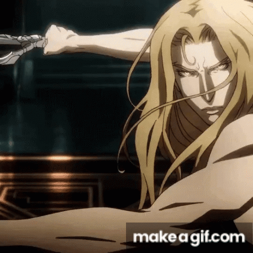 Alucard Castlevania GIF - Alucard Castlevania Stabby - Discover & Share ...
