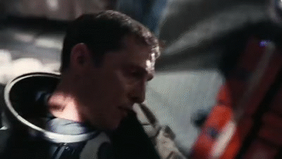 Interstellar 2014 Dr. Mann Docking Scene IMAX BluRay 1080p on Make a GIF