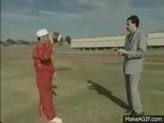 Borat Learning American Football on Make a GIF