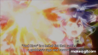 KonoSuba - Aqua vs Frogs on Make a GIF