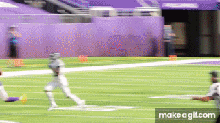 Justin Jefferson Griddy'd Into The End Zone For His First NFL TD! 🏈 on ...