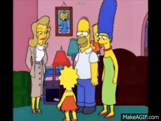 los simpson bart llama la atencion on Make a GIF