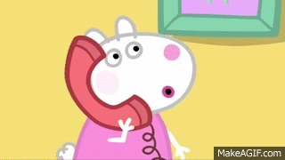 Peppa Pig and Suzie Sheep Whistle on Make a GIF