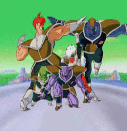 special ginyu force pose on Make a GIF