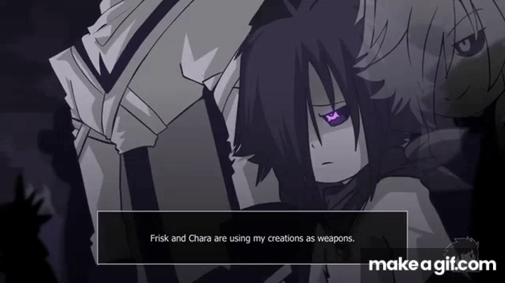 The beginning of XTale [AMV] -Blood // Water on Make a GIF