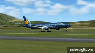 VNA 777-200ER on Make a GIF