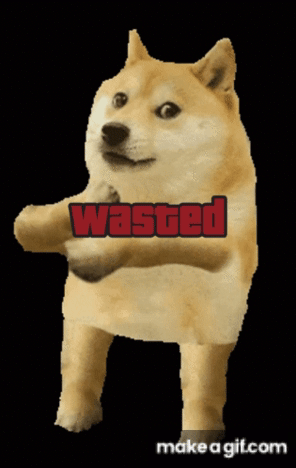 Wasted cheems on Make a GIF