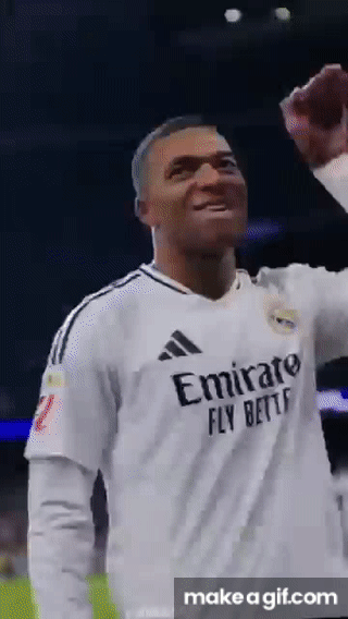 Mbappe played his worst match ever in the El Clasico.💔😞 on Make a GIF