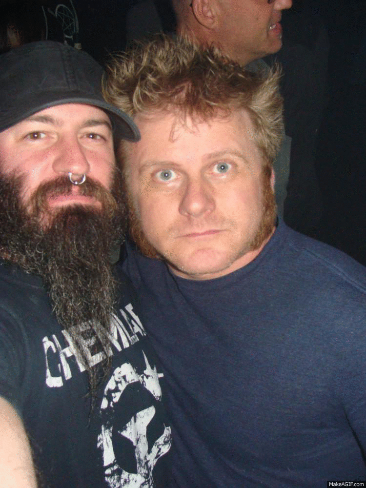 Dave to Rob to Dave to Rob on Make a GIF