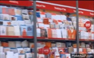 Crazy Target Lady- Running (2010 Commercial) on Make a GIF