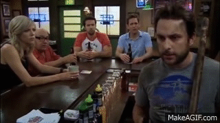 Charlie Kelly, King of Rats on Make a GIF