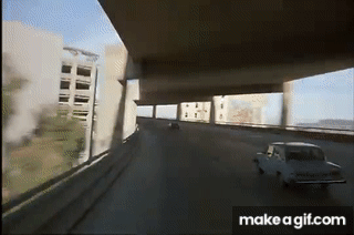 Koyaanisqatsi Embarcadero Freeway Scene on Make a GIF