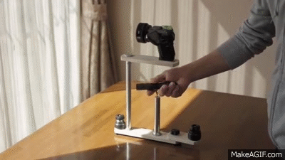 DIY Simple Stabilizer for Lightweight Camcorder on Make a GIF