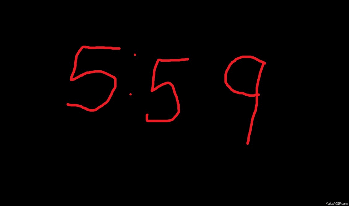 Fnaf Clock (Fan made) on Make a GIF