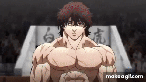 Baki Vs. Muhammad Ali Jr. | English Dub | Baki (ONA) - 2020 on Make a GIF