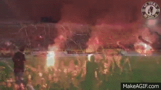 Aris Thessaloniki - Ultras World on Make a GIF