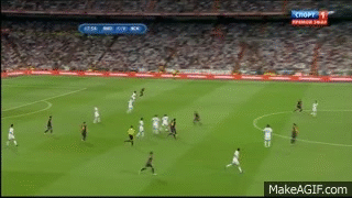 Cristiano Ronaldo Goal - Trick pique on Make a GIF