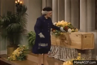 Freda Claxton's Funeral - The Golden Girls on Make a GIF