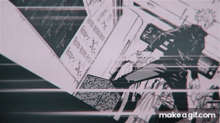 Gojo Satoru Compilation | Manga Animation | Ch. 74, 92 ,221 on Make a GIF