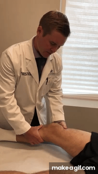 The ACL-deficient knee exam: The Lachman and pivot-shift tests on Make ...