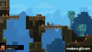 Broforce Gameplay on Make a GIF
