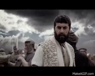 Amazed Khalid Ibn Walid on Make a GIF