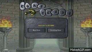 Runescape Old Login Screen [Original With Music] on Make a GIF