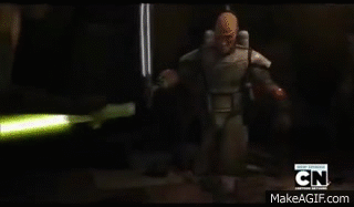 Pre Vizsla vs Ahsoka Tano on Make a GIF