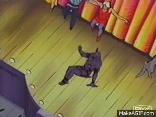 Snake Eyes Breakdancing (gi joe) on Make a GIF