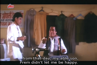 Mehmood, Salman Khan - Andaz Apna Apna - Comedy Scene 3/23 on Make a GIF